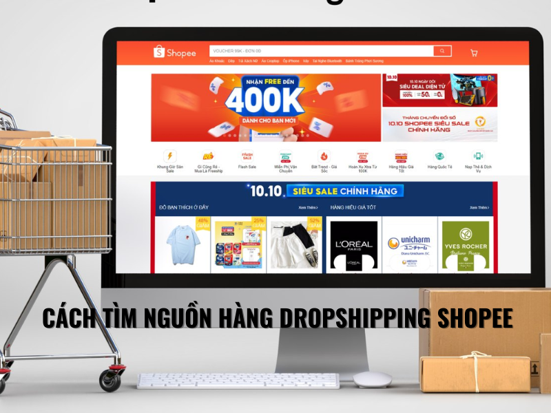 Cách Tìm Nguồn Hàng Dropshipping Shopee - Droppii