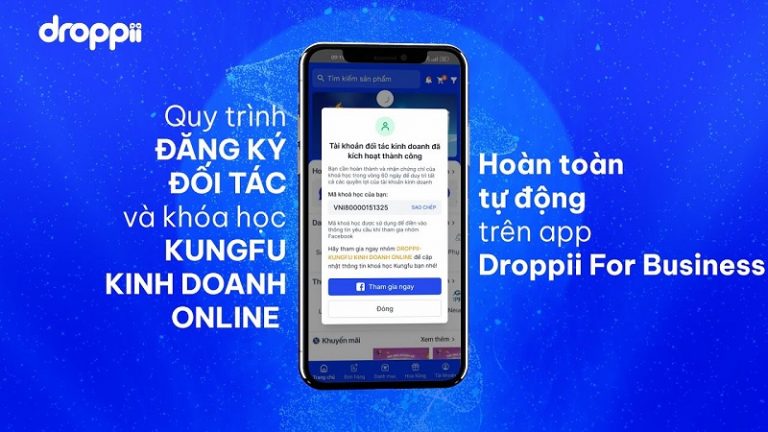 Droppii: Startup Việt với hệ sinh thái kinh doanh online 4.0