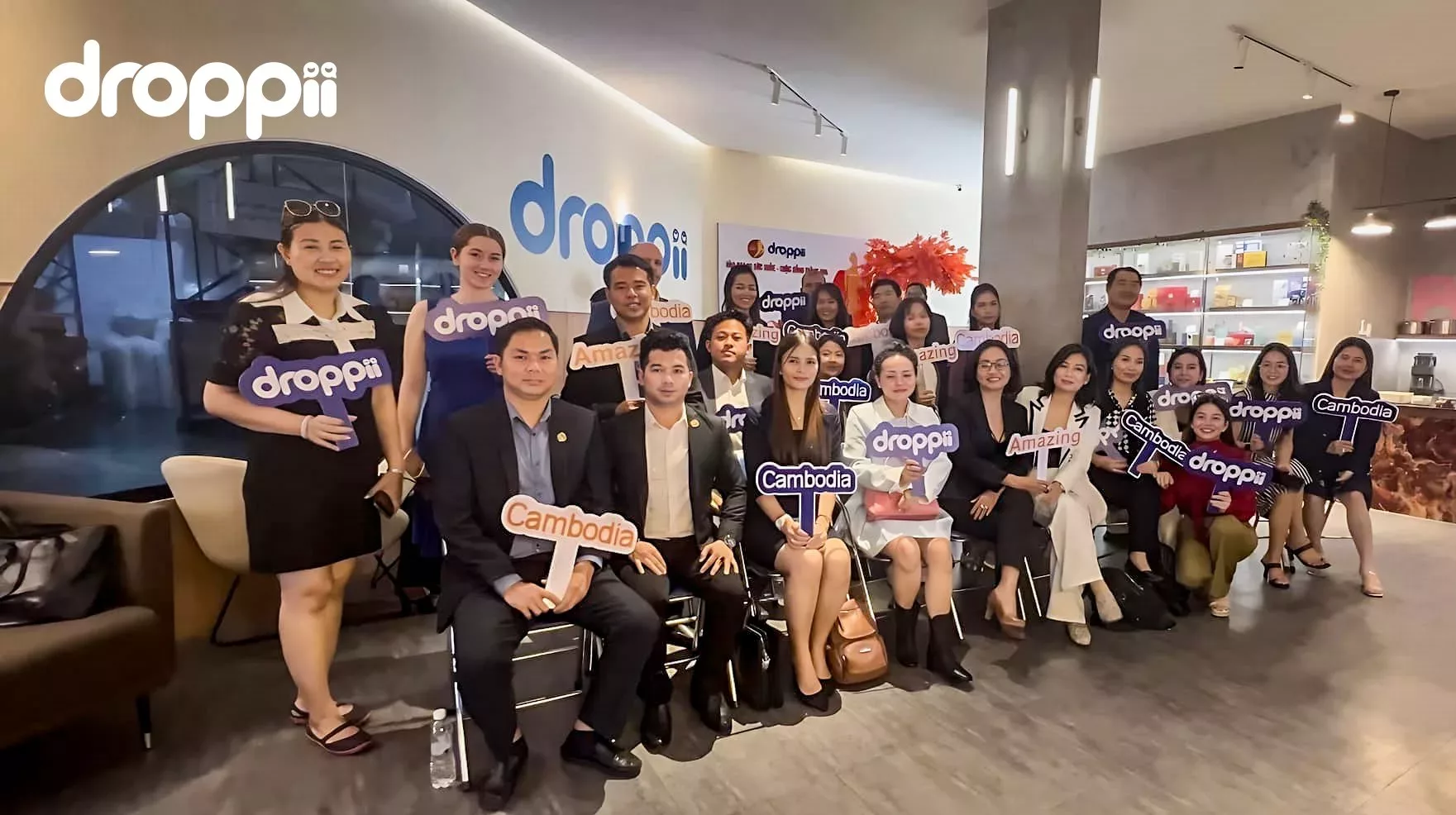 06/2024 Droppii chào đón đoàn đối tác từ Cambodia - Droppii